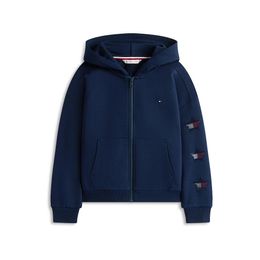 Tommy Hilfiger Zip-Up Hoodie girl Blue size 7