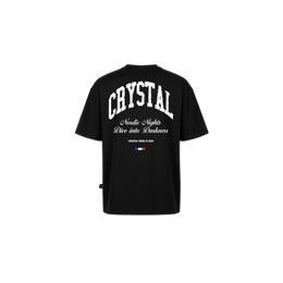 Crystal Paris Shirt 'Nordic Nights' male Black size XL