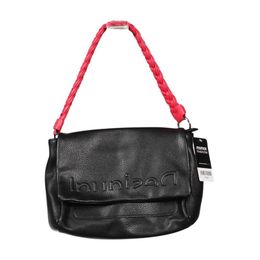 Desigual Handtasche klein Leder Damen Gr&ouml;&szlig;e One Size Second Hand schwarz