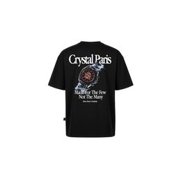 Crystal Paris Shirt 'Time' male Black size M