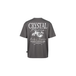 Crystal Paris Shirt 'Dias' male Grey size M