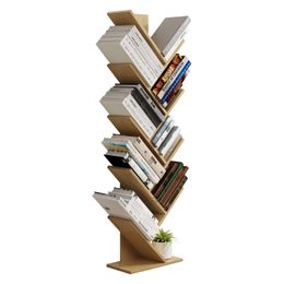 Standregal Vcm "Holz Aufbewahrung Stand Regal B&uuml;cher Nulis XL", braun (honig, eiche), B:40cm T:20cm, Regale, Standregal
