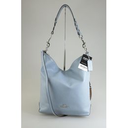 Coach Handtasche gross Leder Damen Gr&ouml;&szlig;e One Size Second Hand hellblau