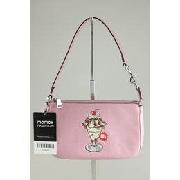 Coach Handtasche klein Leder Damen Gr&ouml;&szlig;e One Size Second Hand pink
