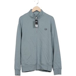 Fred Perry Sweater Herren Gr&ouml;&szlig;e L Second Hand hellblau