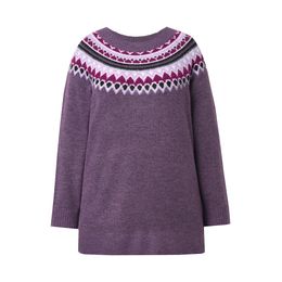 Ulla Popken Sweater female Purple size 62-64