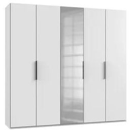 Kleiderschrank wimex "Level by fresh to go", wei&szlig;, B:250cm H:236cm T:58cm, Schr&auml;nke, Kleiderschrank, mit Spiegelt&uuml;ren