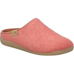 Hausschuh Josef Seibel "Cara 04", Damen, Gr. 38, pink, Textil, Schuhe Hausschuh, Clog, Pantoffel, Schlupfschuh in Weite G (=weit)