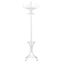 Garderobenst&auml;nder Home Affaire "Sch&ouml;nerempfang, TOPSELLER", wei&szlig;, B:56cm H:184cm T:56cm, Massivholz, Garderobenst&auml;nder, aus massiver Birke, im Landhaus-Stil