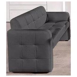 2-Sitzer exxpo - SOFA FASHION "Barista, modern und bequem, hoher Sitzkomfort", grau (anthrazit), B:162cm H:82cm T:68cm, Sofas, moderne Sitz- und R&uuml;ckenverarbeitung, frei im Raum stellbar