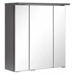 Spiegelschrank Welltime "Ravenna", grau (graphit), B:80cm H:68cm T:20cm, Schr&auml;nke, Spiegelschrank, Breite 80 cm
