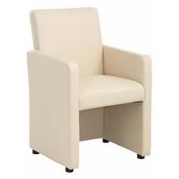 Cocktailsessel Home Affaire "Bologna", beige, B:60cm H:90cm T:59cm, Luxus-Microfaser;Kunstleder;Microfaser, Sessel, Cocktailsessel, in verschiedenen Farben und Materialien erh&auml;ltlich