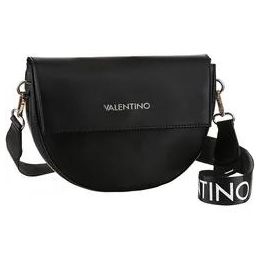 Umh&auml;ngetasche Valentino BAGS "BIGS", Damen, Gr. B/H/T: 24,5cm x 19cm x 8cm, schwarz, Lederimitat, unifarben, Taschen Umh&auml;ngetasche, Handtasche Damen Schultertasche mit goldfarbenen Details