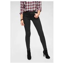 Levi's Skinny-fit-Jeans LEVI'S "310 Shaping Super Skinny", Damen, Gr. 28, L&auml;nge 32, schwarz, Denim/Jeans, Obermaterial: 64% Baumwolle, 34% Polyester, 2% Elasthan, clean, skinny fit lang, Jeans