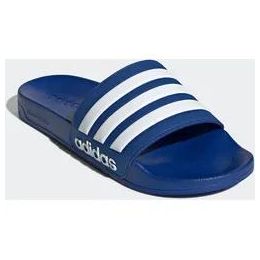 Badesandale Adidas SPORTSWEAR "SHOWER ADILETTE", Herren, Gr. 47, blau (royal blau, cloud wei&szlig;, royal blau), Synthetik, Schuhe, Badelatschen