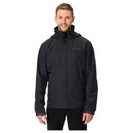 Regenjacke Vaude "Men's Escape Light Jacket", Herren, Gr. 4XL, schwarz, Obermaterial: 100% Polyester. Futter: 100% Polyamid. Meshfutter: 100% Polyester, unifarben, normal, mit verstellbarem Klettverschluss, Jacken Regenjacke, f&uuml;r Wanderungen und Trekking, atmungsaktiv, wasserdicht, winddicht