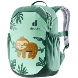Kinderrucksack Deuter "Pico", gr&uuml;n (spearmint, seagr&uuml;n), Rucks&auml;cke, M&auml;dchen, B/H/T: 19cm x 28cm x 12cm, Polyester, Kinderrucksack, f&uuml;r Kinder ab 2 Jahren, f&uuml;r Sportmode und Outdoormode, B:19cm H:28cm T:12cm