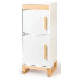 Kinder-K&uuml;hlschrank Musterkind "Ficus, wei&szlig;/natur", wei&szlig; (wei&szlig;, natur), Spielzeug-Haushaltsger&auml;te, KinderB:34cm H:83cm T:32cm, B:34cm H:83cm T:32cm