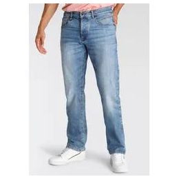 5-Pocket-Jeans Camel Active "WOODSTOCK", Herren, Gr. 40, L&auml;nge 32, blau (ocean, blau32), Denim/Jeans, Obermaterial: 97% Baumwolle, 3% Elasthan, bequem lang, Jeans 5-Pocket-Jeans, mit Stretch, Topseller