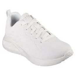 Sneaker Skechers "UNO LITE", Damen, Gr. 40, wei&szlig;, Lederimitat, unifarben, Schuhe Sneaker, Freizeitschuh, Halbschuh, Schn&uuml;rschuh im monochromen Look, Topseller