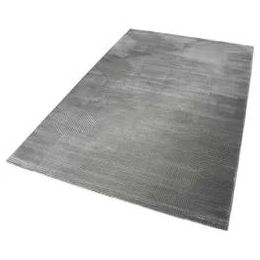 Teppich Esprit "Velvet Groove ESP-8780" Gr. 3, grau (taupe), B:120cm H:12mm L:170cm, Kunstfaser, Teppiche, Teppich, Kurzflor, Hoch Tief Struktur, Wohnzimmer, Schlafzimmer