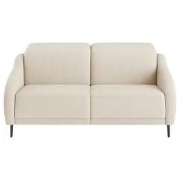 Sit & More 3-Sitzer SIT & MORE "Blues", beige, B:192cm H:93cm T:104cm, 100% Polyester, Sofas, wahlweise mit Klapptisch und USB