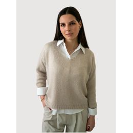 Wearable Stories Pullover Damen Gr&ouml;&szlig;e S/L sand