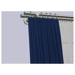 Gardinenstange Indeko "Linz", silber (edelstahlfarben), L:310cm, Eisen, Gardinenstangen