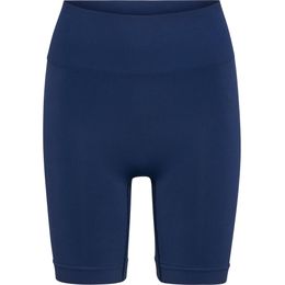 Hummel Sportshorts 'Flow' Damen Gr&ouml;&szlig;e M enzian