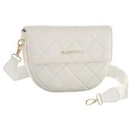 Umh&auml;ngetasche Valentino BAGS "FLAP BAG BIGS", Damen, Gr. B/H/T: 24,5cm x 19cm x 8cm, wei&szlig; (bianco), Polyurethan, Taschen Umh&auml;ngetasche, Schultertasche Handtasche Damen
