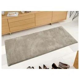Teppich OCI DIE TEPPICHMARKE "NEW VILLA MELANGE, auch als L&auml;ufer und in rund", beige, B:80cm H:20mm L:300cm, Polypropylen, Teppiche, Teppich, dichter Shaggy, melierte uni Farben, robuster Hochflor, Wohnzimmer