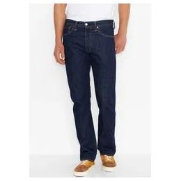 Levi's Straight-Jeans LEVI'S "501 LEVI'S ORIGINAL", Herren, Gr. 34, L&auml;nge 36, blau (onewash), Denim/Jeans, Obermaterial: 100% Baumwolle, normal lang, Jeans Straight-Jeans, mit Markenlabel, Topseller