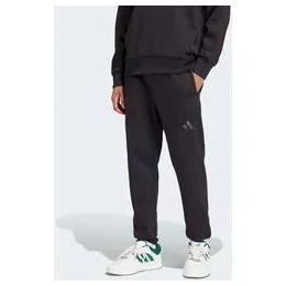 Sporthose Adidas SPORTSWEAR "M A SZN FL R PT", Herren, Gr. M, N-Gr, schwarz, Obermaterial: 70% Baumwolle, 30% Polyester, Hosen Sporthose