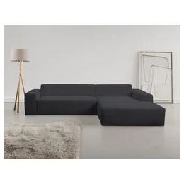 Ecksofa WERK2 "Zeus-XL, B/T: 311/210 cm, Mega-Sofa mit gro&szlig;er Sitztiefe, modern", grau (anthrazit), B:311cm H:70cm T:210cm, 90% Polyester, 10% Nylon, Sofas, Ecksofa, Curvy Trend Garnitur mit urbaner Optik, bequem, Big-Sofa, L-Form
