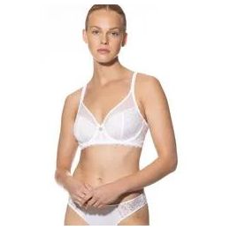 B&uuml;gel-BH Mey "Amorous", Damen, Gr. 70, Cup E, wei&szlig;, Spitze, Obermaterial: 76% Polyamid, 24% Elasthan, BHs B&uuml;gel-BH, Grafische Spitze