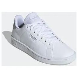 Sneaker Adidas SPORTSWEAR "URBAN COURT", Damen, Gr. 41, wei&szlig; (ftwwht, silvmt, silvmt), Synthetik, Schuhe Sneaker