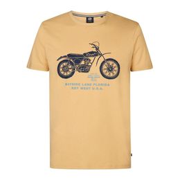 PETROL INDUSTRIES Shirt 'Manta' male Yellow size L