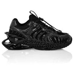 Sneaker Plein Sport "The Thunder Stroke Gen.x.2.", Damen, Gr. 36, Normalschaft, schwarz (0202, schwarz, schwarz), Schuhe Sneaker