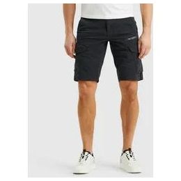 PME-Legend Cargoshorts PME LEGEND "NORDROP CARGO SHORTS STRETCH TWILL", Herren, Gr. 31, N-Gr, grau (salute), Twill, Obermaterial: 98% Baumwolle, 2% Elasthan, unifarben, regular fit kniefrei, Hosen, Sommerhose