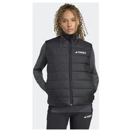 Funktionsweste Adidas TERREX "MULTI ESSENTIALS CLIMAWARM GEF&Uuml;TTERTE", Damen, Gr. M, schwarz, Obermaterial: 100% Polyamid, Westen Funktionsweste