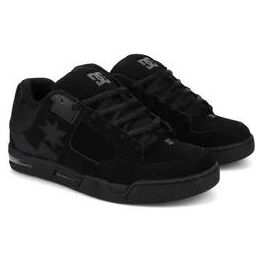 Sneaker DC Shoes "DC Command", Herren, Gr. 13(47), schwarz, schwarz, Obermaterial:50.46% Leder, 49.54% Synthetikmaterial;, Schuhe Sneaker