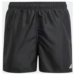 Badeshorts Adidas PERFORMANCE "KIDS", Jungen, Gr. 140, N-Gr, schwarz-wei&szlig; (schwarz, wei&szlig;), Web, Obermaterial: 100% Polyester, Badehosen Badeshorts