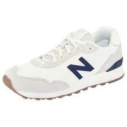 Sneaker New Balance "515", Herren, Gr. 44, grau (wei&szlig;, grau m), Leder, Textil, Schuhe Sneaker, Topseller