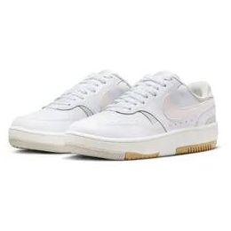 Sneaker Nike SPORTSWEAR "WMNS GAMMA FORCE", Damen, Gr. 43, wei&szlig;, phantom, light bone, sanddrift, Leder, Synthetik, Schuhe Sneaker