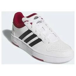 Sneaker Adidas SPORTSWEAR "HOOPS CLASSIC", Herren, Gr. 45, cloud wei&szlig;, team victory rot, core schwarz, Synthetik, Schuhe Sneaker