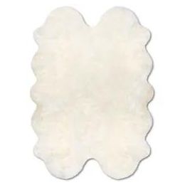 Fellteppich HEITMANN FELLE "Lammfell 190", naturwei&szlig;, B:120cm H:70mm L:185cm, Obermaterial: 100% Lammfell, Teppiche, Fellteppich, Premium Qualit&auml;t, echtes Austral. Lammfell, besonders weich