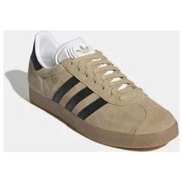 Sneaker Adidas ORIGINALS "GAZELLE", Herren, Gr. 36, magic beige, core schwarz, ftwr wei&szlig;, Leder, Synthetik, Schuhe Sneaker