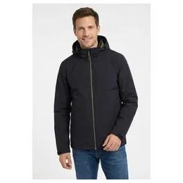 Outdoorjacke Killtec "KOS 190 MN JCKT", Herren, Gr. L, schwarz, Obermaterial: 100% Polyester. Futter: 100% Polyester, Jacken Outdoorjacke, abnehmbarer Kapuze, atmungsaktiv, wasserdicht, &Uuml;bergangsjacke
