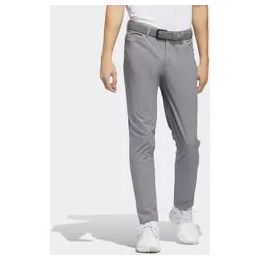Golfhose Adidas PERFORMANCE "ULTIMATE365 5-POCKET", Herren, Gr. 34, L&auml;nge 30, grau three,, Obermaterial: 95% Polyamid, 5% Elasthan, Hosen