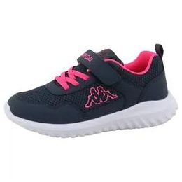 Sneaker Kappa "PINELLA", M&auml;dchen, Gr. 33, navy, pink, Synthetik, Schuhe Sneaker